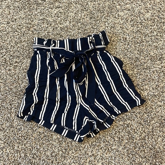 H&M | Shorts | Paper Bag Tie Shorts | Poshmark